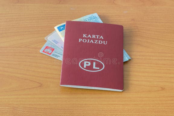 Polish Documents ID, Driver Licence, Vehicle Registration Certificate ...