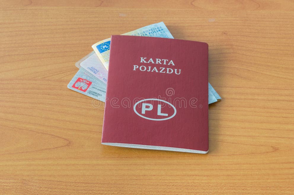 Polish Documents ID, Driver Licence, Vehicle Registration Certificate ...