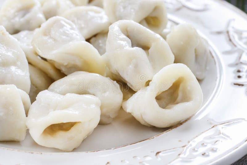Polish dumplings dish stock image. Image of dumplings - 169107249