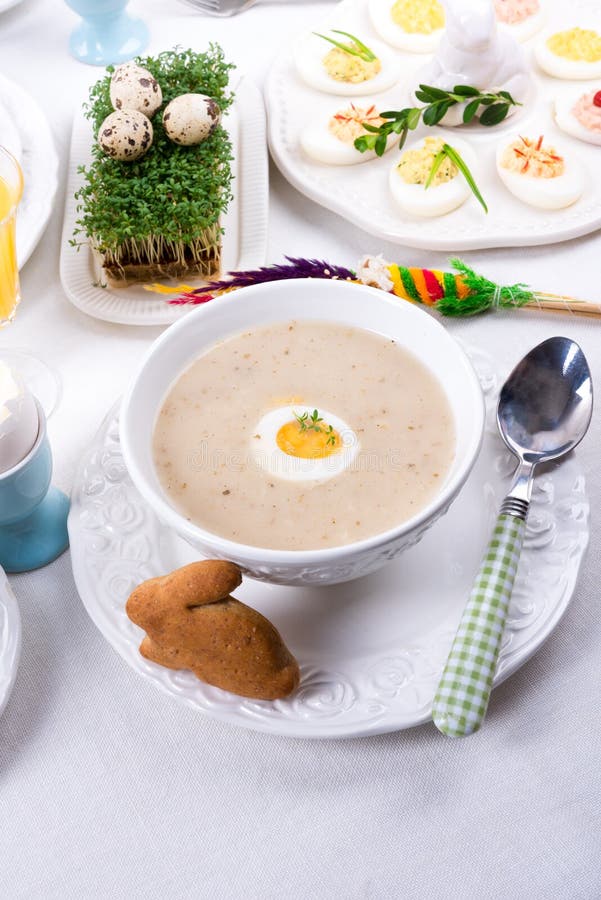 Polish Easter Soup stock photo. Image of polish, meal - 89255824