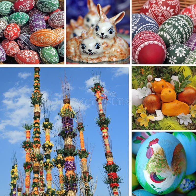 Polish Easter traditions stock image. Image of eggs, folklore - 23694847