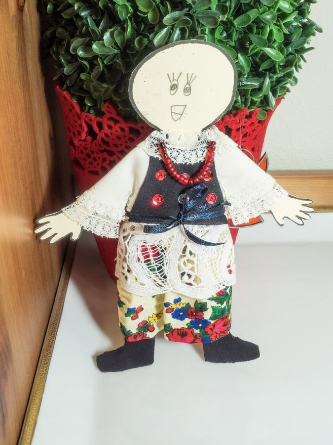 Polish Ethnic Doll stock image. Image of colorful, school - 47763519