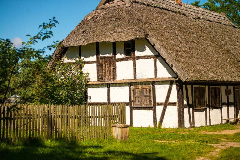 Polish ethno- village stock image. Image of natural, ethnic - 76409839