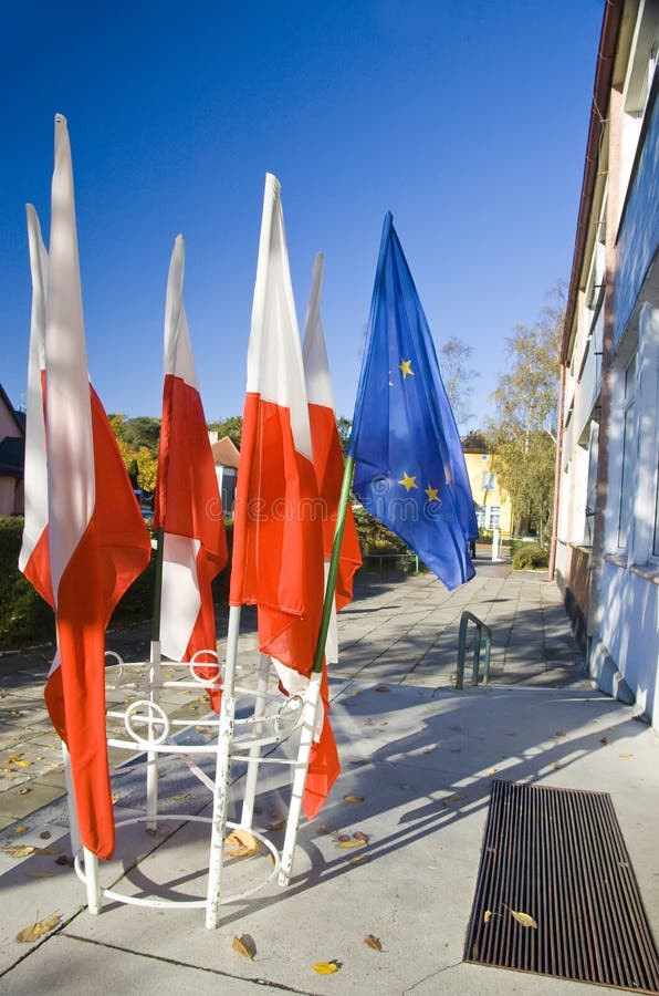 Union flags at a rally editorial photo. Image of rally - 22253396