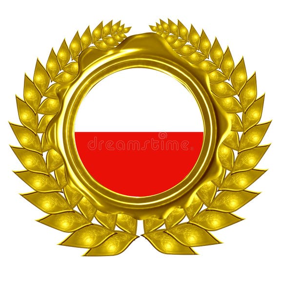 Polish flag stock illustration. Illustration of race, competition - 5077653