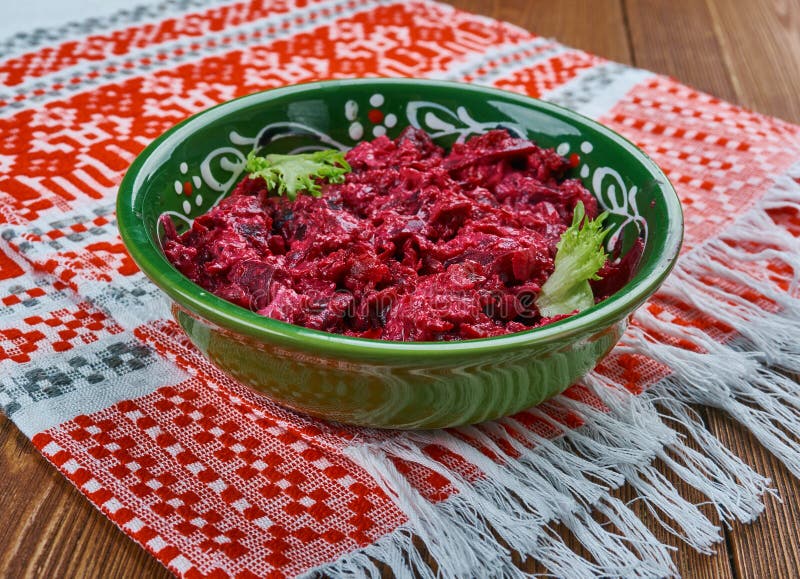Polish Fried Beets stock image. Image of healthy, dish - 113566439