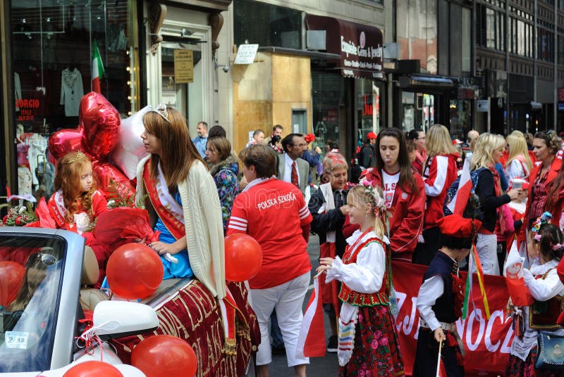 Polish Heritage Parade editorial photo. Image of procession - 16357946