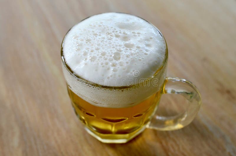 A Polish lager in a glass stock photo. Image of foam - 241309910
