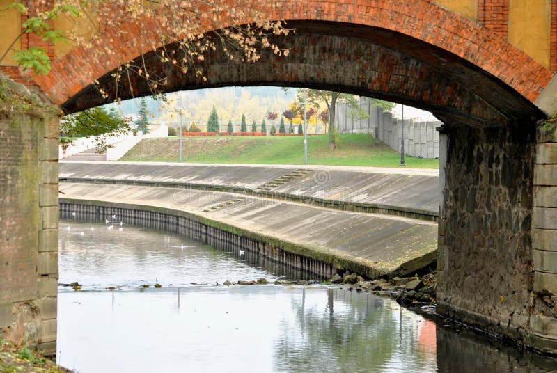 Polish Park stock image. Image of sunny, park, river - 61274667