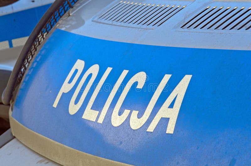 Polish Police sign stock image. Image of logo, duty, order - 37838079