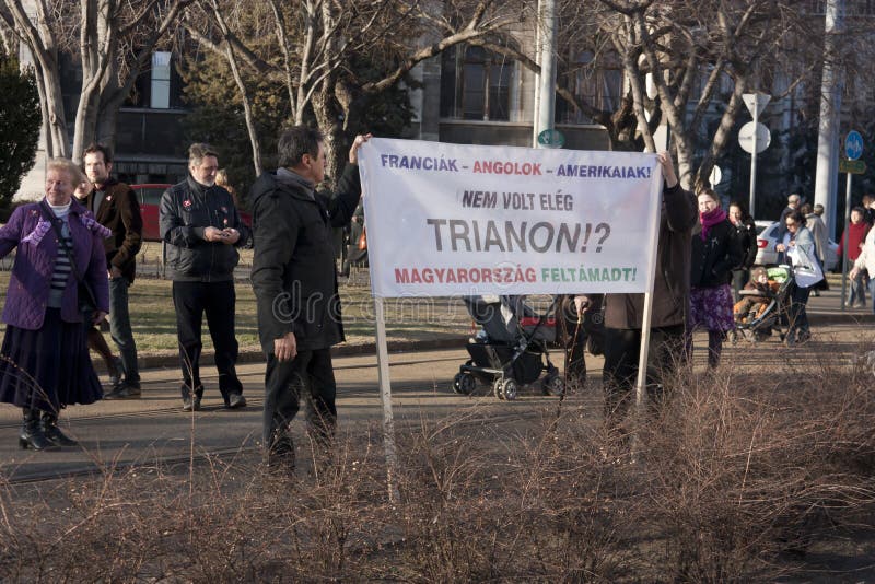 Polish Sympathy Strike by the Hungarian Government Editorial Photo ...