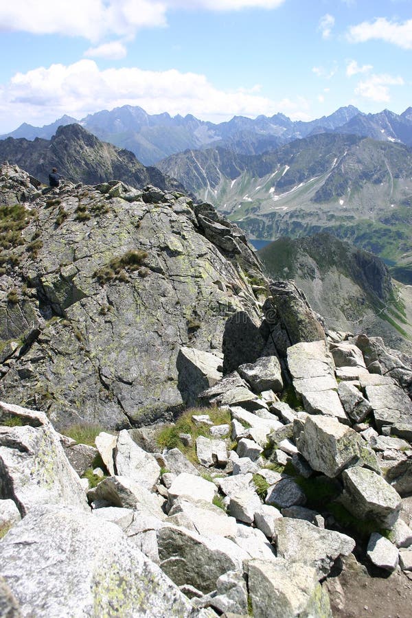 Orla Perc Chain in Polish Tatra Mountains Stock Photo - Image of lift ...