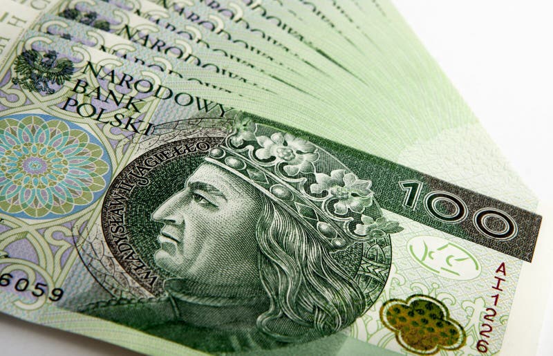 Polish Zloty stock image. Image of exchange, king, budget - 49515177