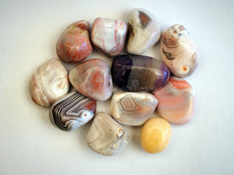 Agates polished stock image. Image of silica, semi, material - 90332917