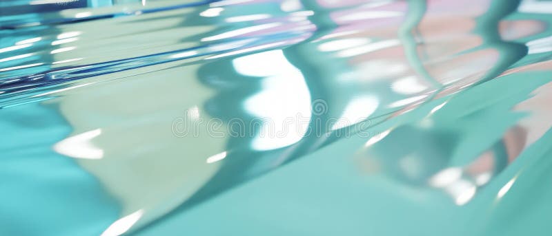 Polished Aluminum Surface Reflecting Light Creates Smooth Mirror Like ...