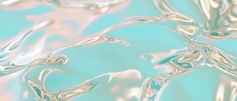 Polished Aluminum Surface Reflecting Light with Smooth, Mirror-like ...