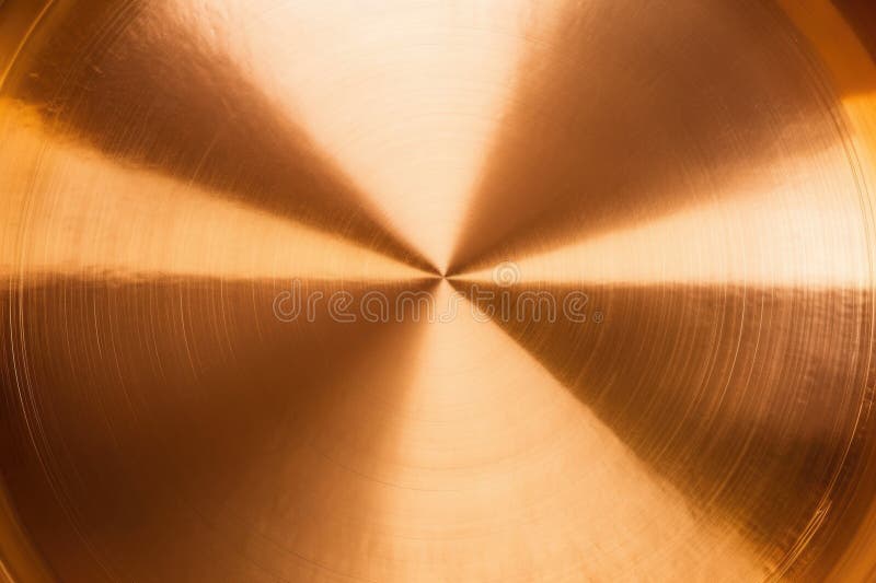 Polished Brass Surface Under Diffuse Light Stock Illustration ...