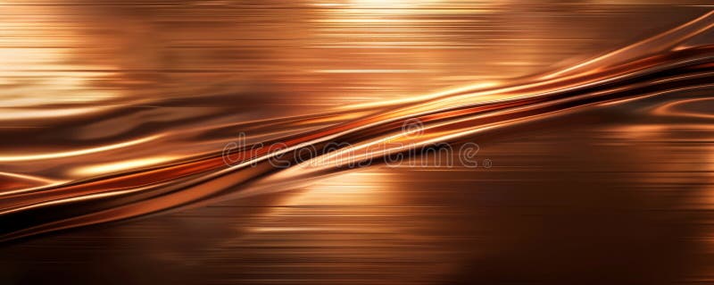 A Polished Bronze Background with Subtle Gradients and Highlights ...