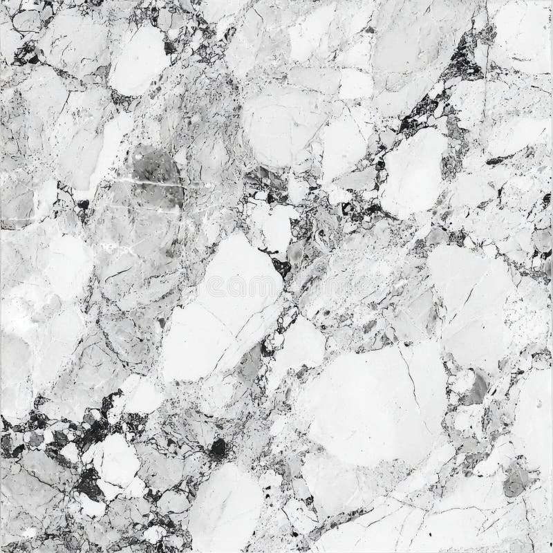 Polished Calacatta Stone Surface with White and Gray Patterns Stock ...