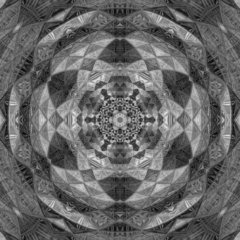 Polished Chrome Abstract Art Background Stock Illustration ...