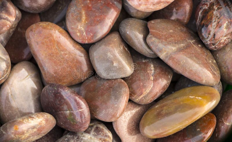 Polished Colored Marble Pebbles and Semi-precious Stones Background ...