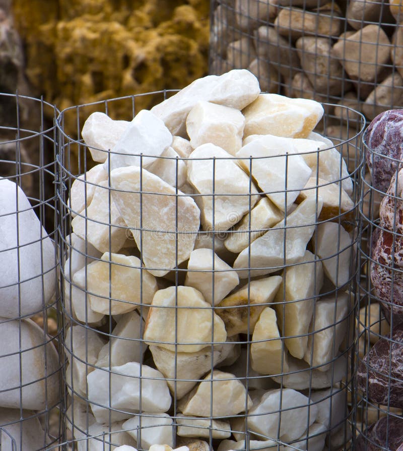 Polished Colored Marble Pebbles and Semi-precious Stones Background ...