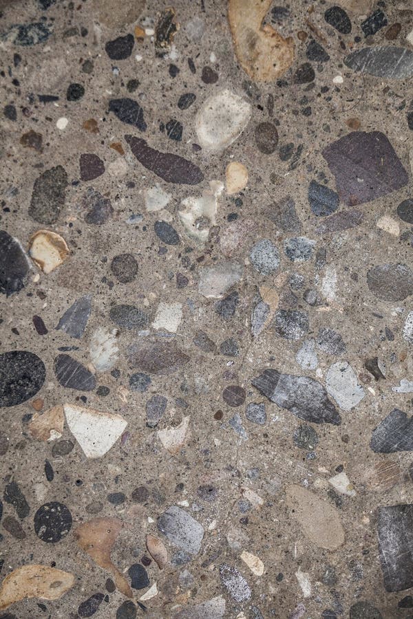 Old Polished Concrete Floor, Surface Grunge Rough of Cement Texture ...