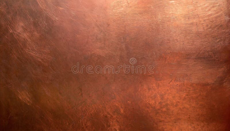 A Polished Copper Texture Background with an Abstract Design, Featuring ...