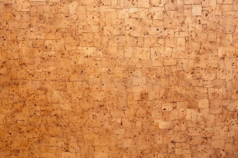 Polished cork tile texture stock image. Image of generated - 297935269