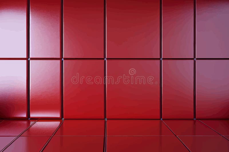 Polished, Futuristic Wall Background with Tiles. Red, Tile Wallpaper ... Polished, Futuristic Wall Background with Tiles. Red, Tile Wallpaper ...