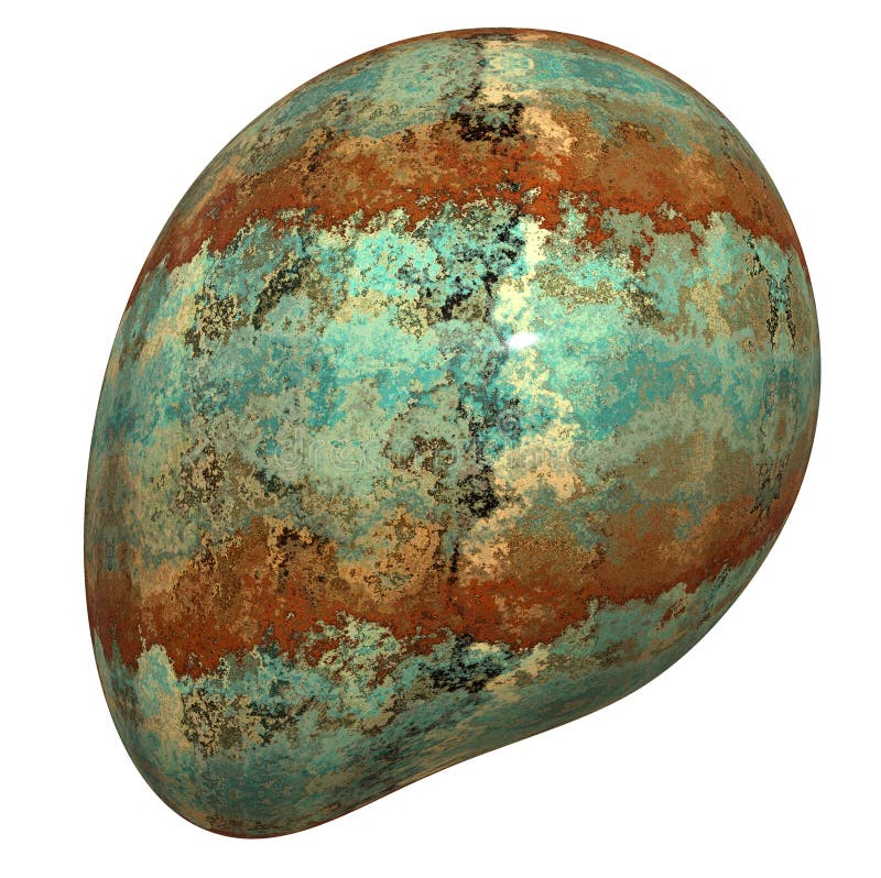 Polished Green Jasper Pebble Stock Illustration - Illustration of jewel ...