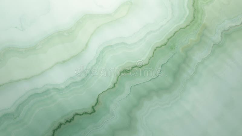 Polished Jade Stone Texture with Swirling Shades of Green and White ...