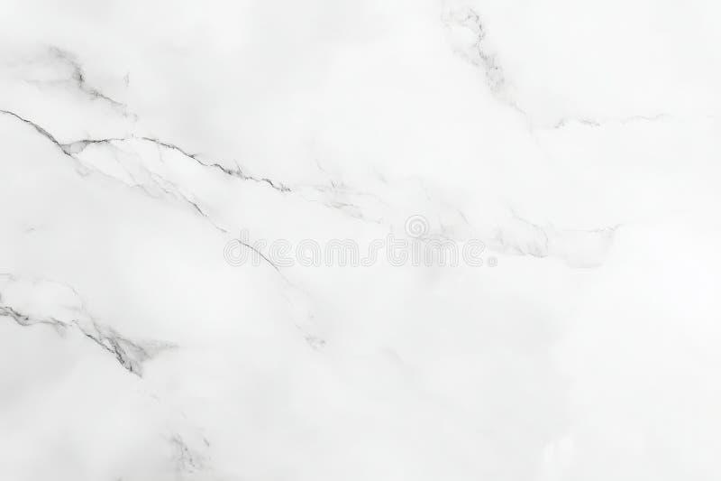 Polished Marble Slab Texture, White Surface with Flowing Gray Veins and ...