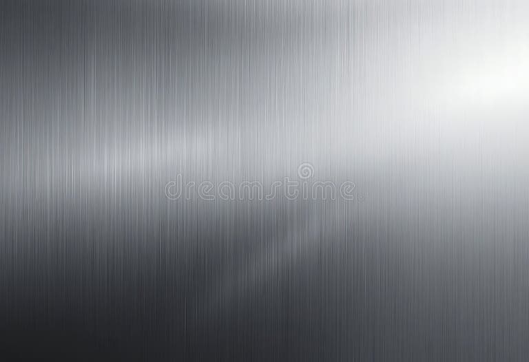 Polished Metal Surface with Diffused Reflection and Delicate Grain ...