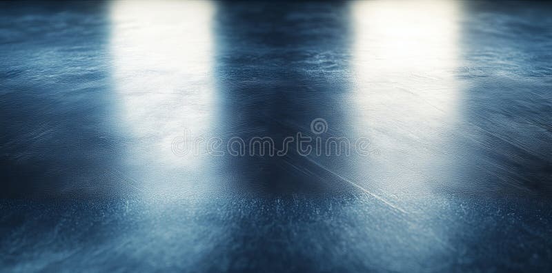 A Polished Metal Surface Reflecting Light in a Bright Environment ...