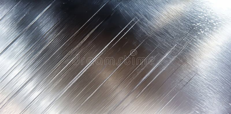 Polished Metal Surface Sleek Brushed Texture Catches Light Stock Photos ...