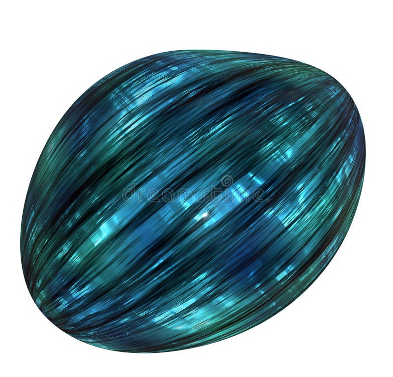 Polished Murano Glass Pebble Stock Illustration - Illustration of ...