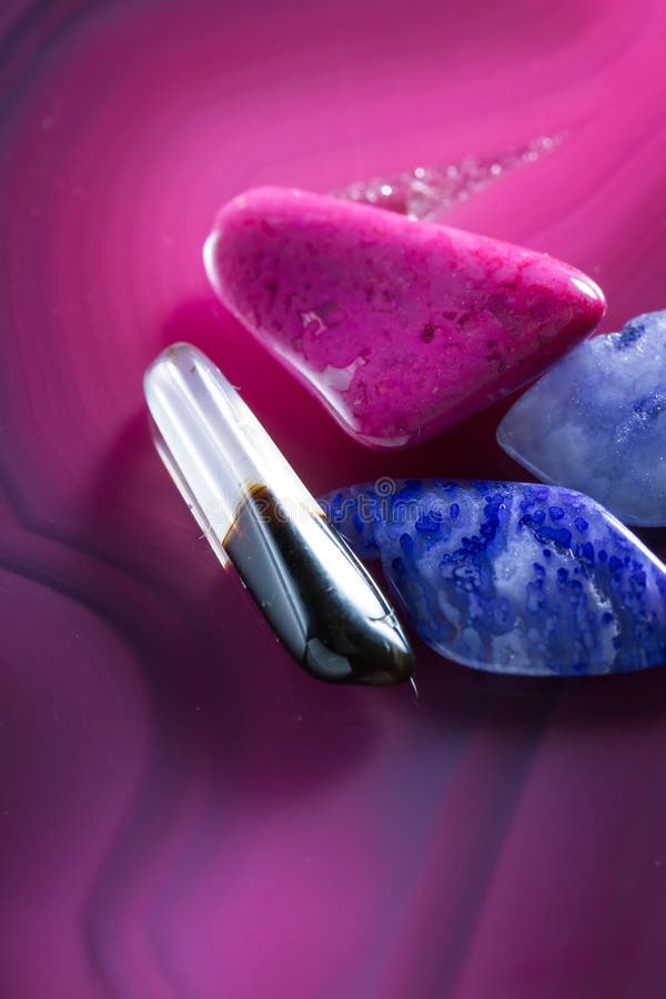 Polished rock collection stock photo. Image of pattern - 67391908