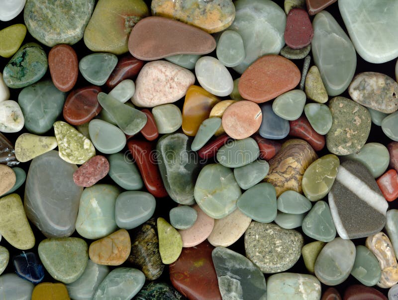 Polished Rocks stock photo. Image of calm, colorful, color - 13682568