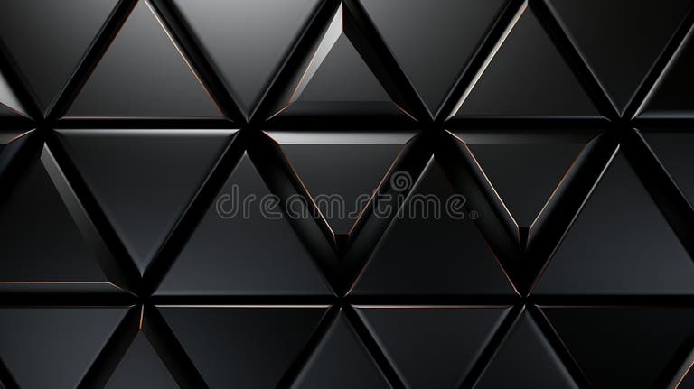 Polished, Semigloss Wall Background with Tiles. Triangular, Tile ...