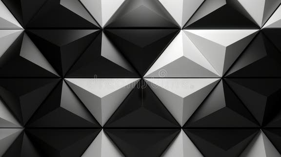 Polished Semigloss Wall Background with Triangular Tile Wallpaper AI ...