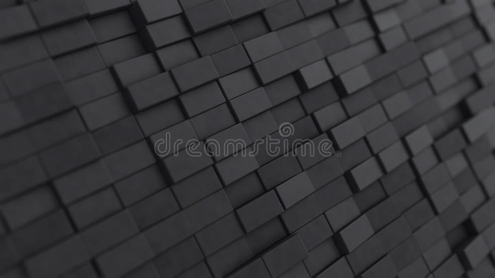 Polished Simple 3d Render Tiles Arranged To Create a Futuristic Wall ...