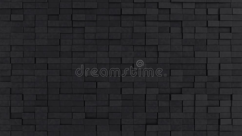 Polished Simple 3d Render Tiles Arranged To Create a Futuristic Wall ...