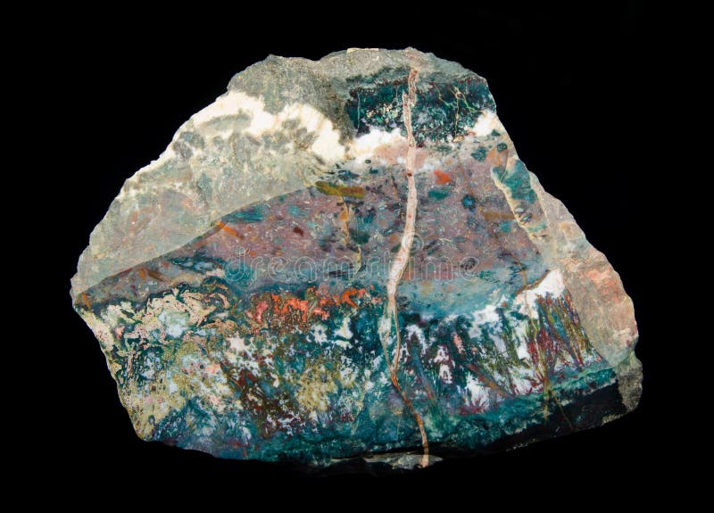 Polished Natural Agate Geode Stock Photo - Image of mineral, agate ...