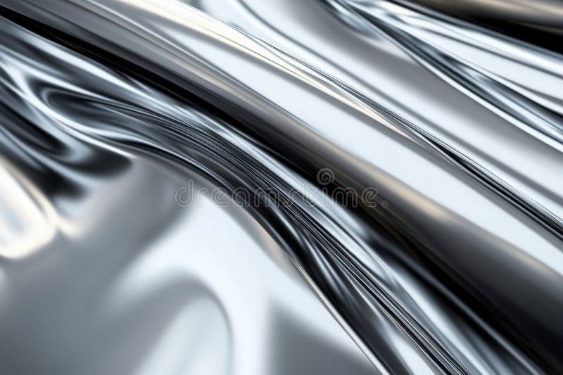 Polished Steel Surface Texture, Smooth Silver-gray Tones with Subtle ...