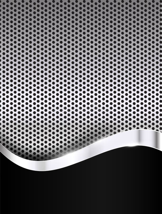 Polished Steel Texture on Hold Metal with Curve Abstract Background ...