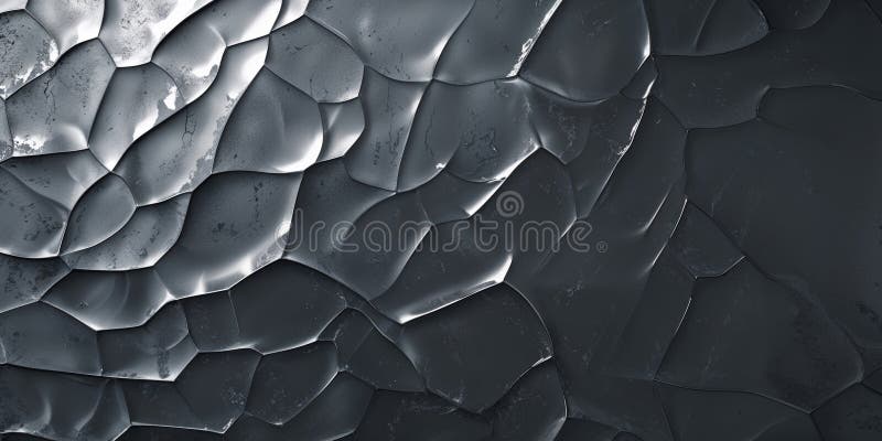 Polished Surface and Light Reflections on Abstract Gray Metal ...