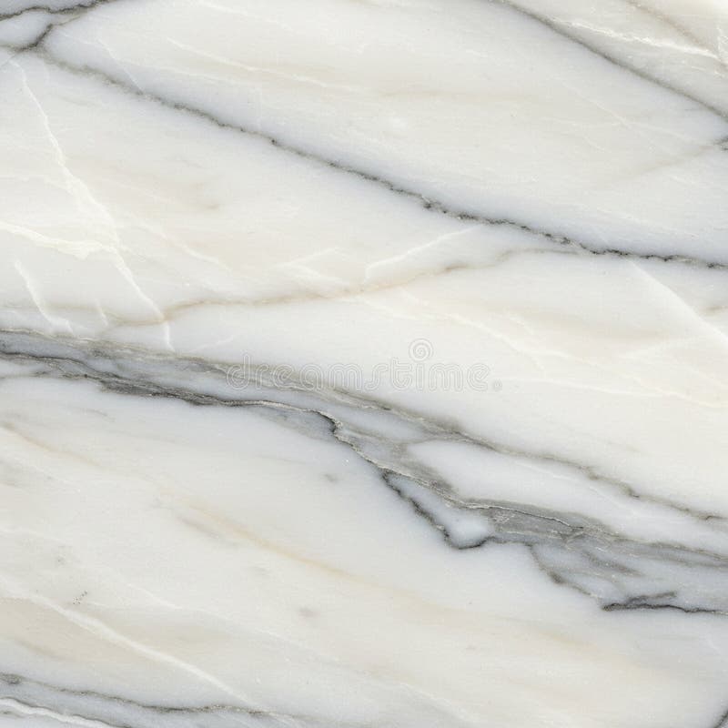 Polished White Marble Surface Featuring Gray Veining Patterns. the ...