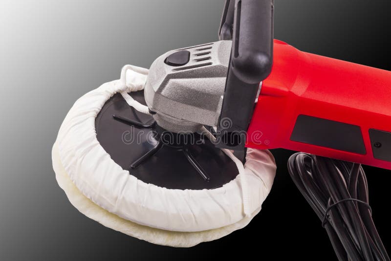 Polishing Machine with Wool Pad for Automotive Detailing and Surface ...