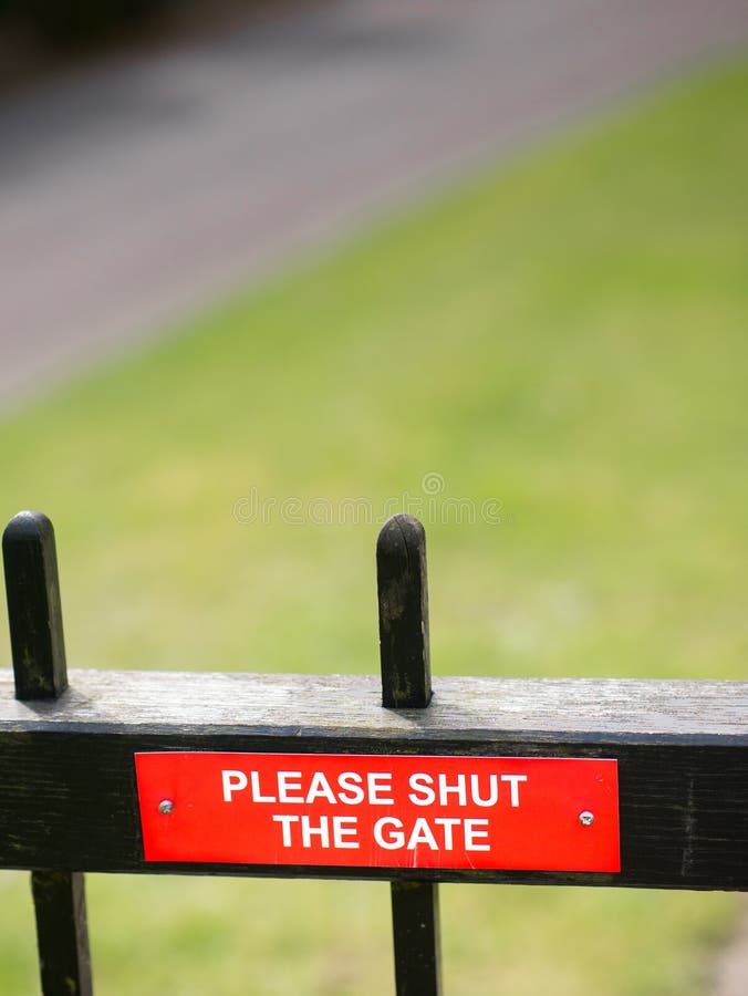 Polite notice stock photo. Image of shut, request, polite - 59070368